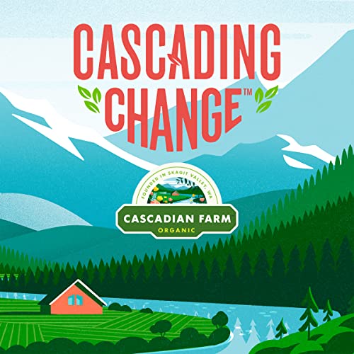 Cascadian Farm Organic Granola with No Added Sugar, Cinnamon Apple Cereal, Resealable Pouch, 11 oz.