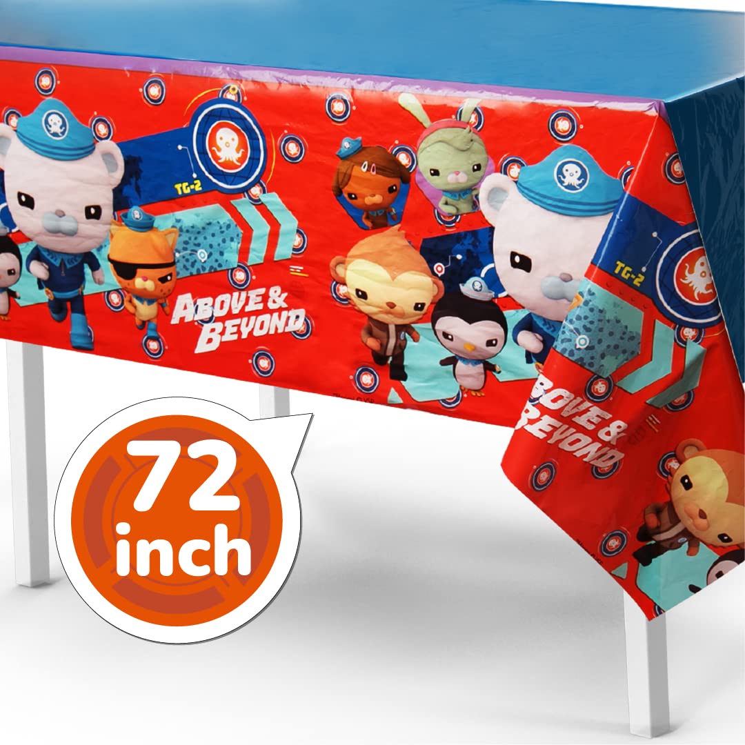 Octonauts Above and Beyond Party in a Box Kit: Complete Set 100+ Pieces - Plates, Cups, Banners, Utensils, Balloons, Stickers, Gift Bags, Decorations and More - Kwazzi, Barnacles, Dashi