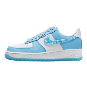 nike air force 1 low women white/celestine blue dx2937-100 9