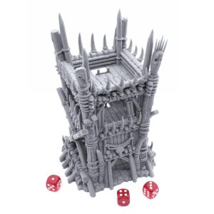 EnderToys Tribal Tower by Printable Scenery, 3D Printed Tabletop RPG Scenery and Wargame Terrain 28mm Miniatures