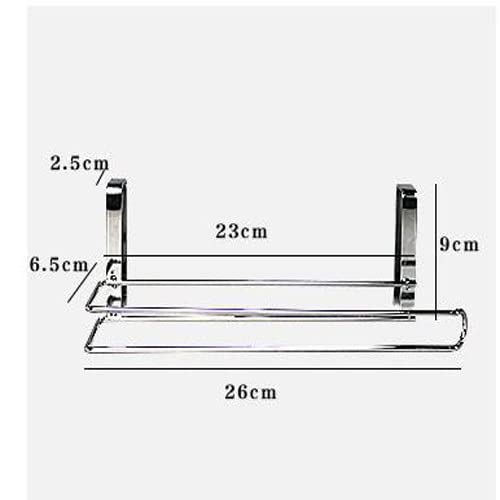 Paper Towel Holder Cabinet Door Back Hanging Paper Towel Holder Stainless Steel Rust Free