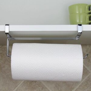 Paper Towel Holder Cabinet Door Back Hanging Paper Towel Holder Stainless Steel Rust Free