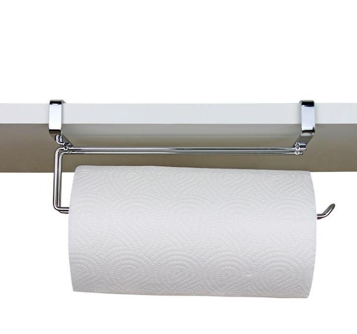 Paper Towel Holder Cabinet Door Back Hanging Paper Towel Holder Stainless Steel Rust Free