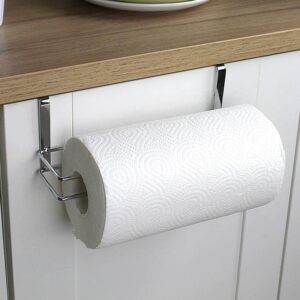 Paper Towel Holder Cabinet Door Back Hanging Paper Towel Holder Stainless Steel Rust Free