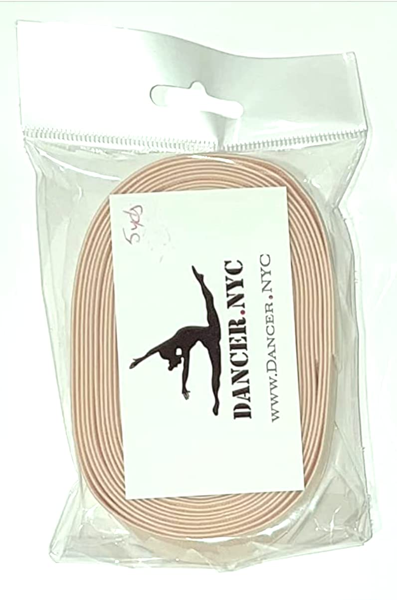 Dancer.NYC Pointe Shoe Solid Elastic - Russian Pointe - 5 Yards