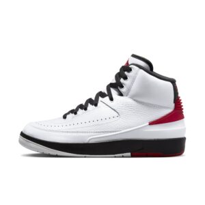 jordan womens wmns air jordan 2 retro og dx4400 106 chicago 2022 - size 8w white/varsity red/black