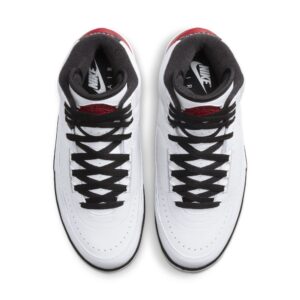 Jordan Womens WMNS Air Jordan 2 Retro OG DX4400 106 Chicago 2022 - Size 8W White/Varsity Red/Black