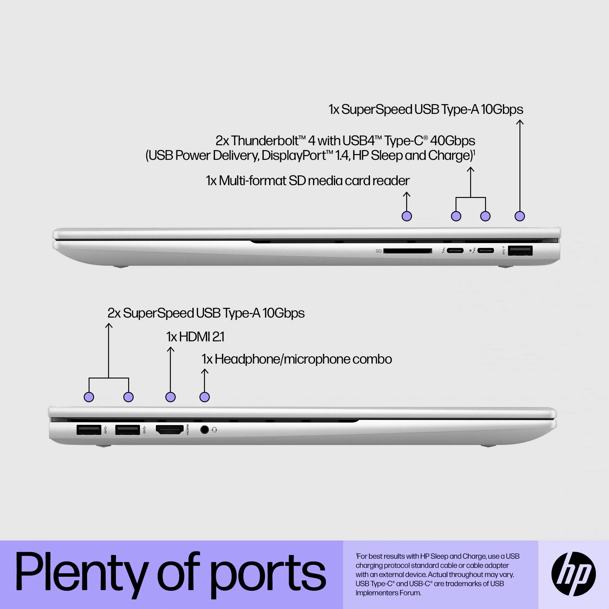 HP 2023 Envy Laptop 17.3" FHD IPS Touchscreen 12-Core 12th Intel Core i7-1260P Iris Xe Graphics 64GB DDR4 4TB NVMe SSD Thunderbolt 4 Wi-Fi 6E Backlit Keyboard Windows 11 Pro w/ RATZK 32GB USB