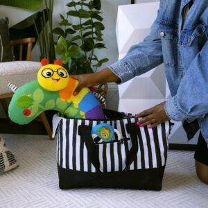 Baby Einstein Cal-a-Pillow Tummy Time Activity Pillow, Multisensory, Cal The Caterpillar, Ages 0+ Months