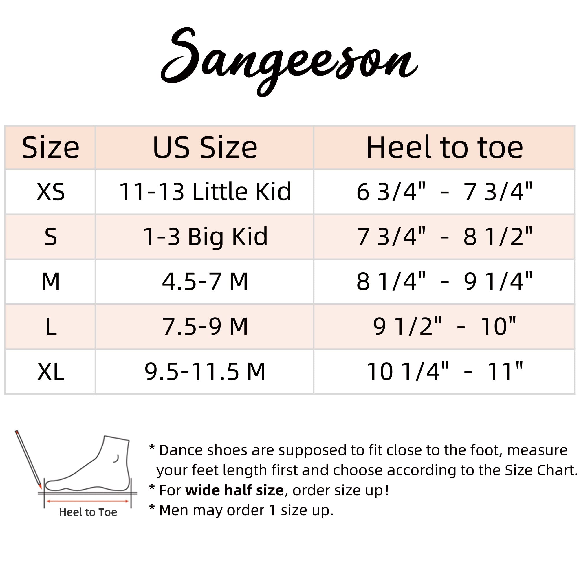 SANGEESON Half Sole Dance Shoes - Stretchy Canvas Pirouette Shoes for Ballet, Lyrical, Modern, Jazz Dance, and Contemporary, Nude, M