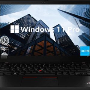 Lenovo ThinkPad T14 Business Laptop, 14 Inch FHD IPS Display, Intel Core i5-1135G7 (Beats i7-10510U), Windows 11 Pro, 24GB RAM, 1TB SSD, Fingerprint, Backlit Keyboard, Thunderbolt 4, Durlyfish