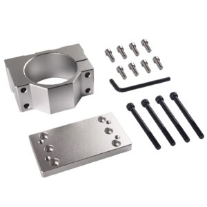 65mm diameter aluminum cnc spindle holder mount for anolex cnc router machine 3020-evo/ 3030-evo pro/4030-evo ultra