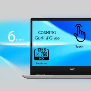 acer CP314-1H-P9G7, CP314-1H-P9G7 2 In 1 Laptop Computers 4GB / 128GB / 14 HD Silver, Plateado