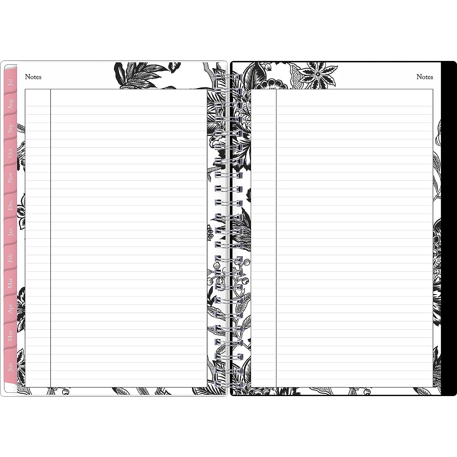 Blue Sky 2023-2024 Academic Year Weekly and Monthly Planner, 5" x 8", Flexible Cover, Wirebound, Analeis (130608-A24)