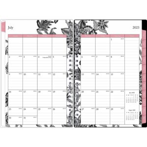 Blue Sky 2023-2024 Academic Year Weekly and Monthly Planner, 5" x 8", Flexible Cover, Wirebound, Analeis (130608-A24)