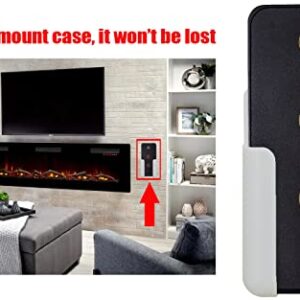 GENGQIANSI Replacement Remote Control for Hampton Bay 25-791-68-Y 25-791-50-Y 205107914 205107911 3D Electric Firebox Indoor Fireplace Heater