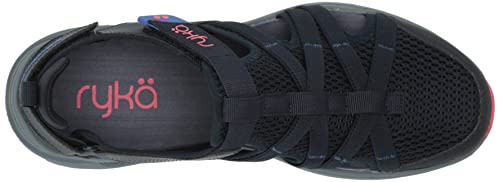 Ryka Women's Sky Walk Trek Trail Shoe Navy Blue 8.5 W