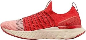 nike react phantom run flyknit 2 men's running shoes, siren red/pearl white/red clay/black (us_footwear_size_system, adult, men, numeric, medium, numeric_11_point_5)