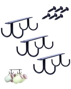 yqboom mug rack under cabinet 12 hooks coffee mug hooks simple coffee mug organizer cup hanger for bar kitchen utensils display