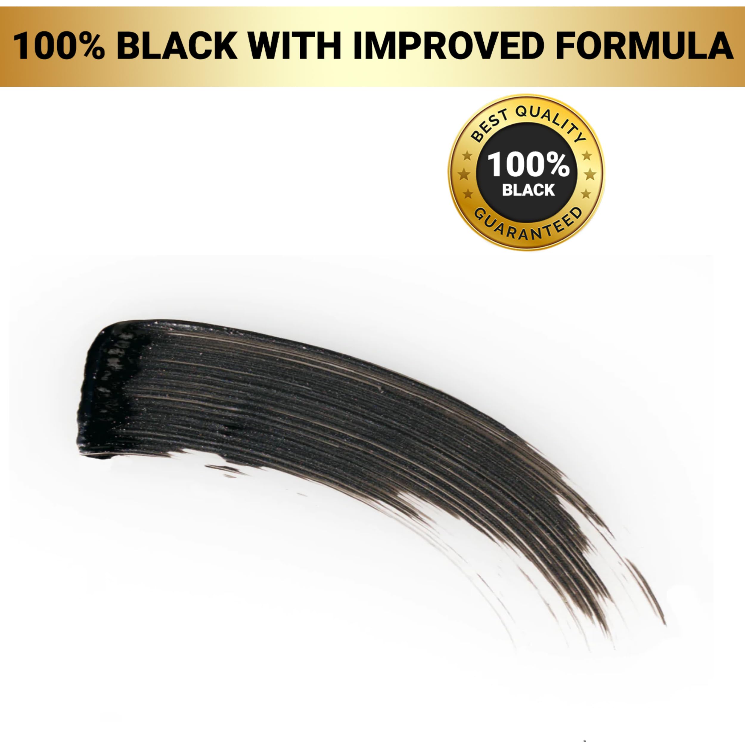 Black Mascara Volumizing and Lengthening by Bold Beautiful Cosmetics Define and Amplify Your Lashes All Day