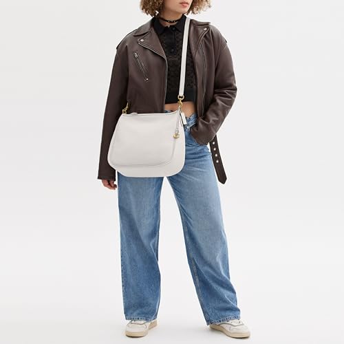 Coach Soft Pebble Leather Cary Shoulder Bag