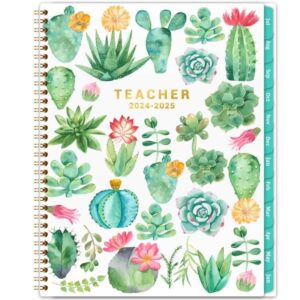 2024-2025 teacher planner - teacher lesson planner 2024-2025, july 2024 - june 2025, 8" x 10", weekly & monthly lesson plan book for teachers