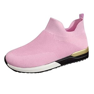 usyfakgh women's casual walking shoes lightweight slip on travel sneakers