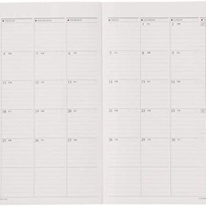 Franklin Planner Organizer, One Page Per Day, PVC, Burgundy, April 2023, A5 85471