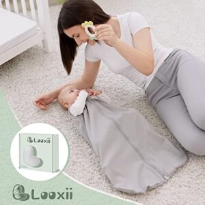 Looxii Baby Sleep Sack 18-24 Months 2 Pack 100% Cotton Baby Wearable Blanket 0.5TOG Toddler Sleeping Bag with 2-Way Zipper