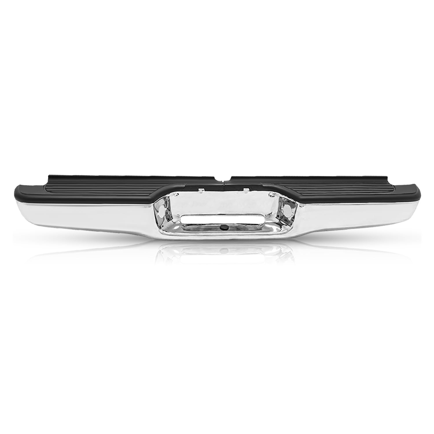 SOCKIR Rear Bumper Assembly Fit for 1995-2004 Toyota Tacoma Chrome Steel