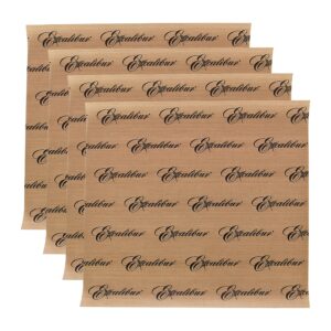 Excalibur ParaFlexx Reusable Non-Stick Drying Sheets for Food Dehydrators 11-Inch, Set of 4, Brown