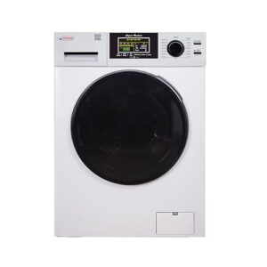 equator compact washer 1.6cf/15lbs sani pet cycle 15 programs 110v (white)