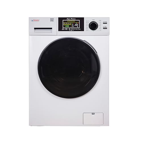 Equator Compact Washer 1.6cf/15lbs Sani PET CYCLE 15 Programs 110V (White)