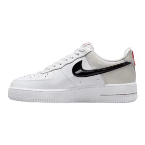 nike air force 1 low women lt iron ore/black-white dq7570-001 8.5