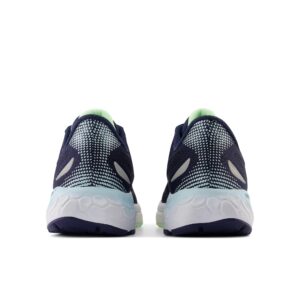 New Balance Women's W880N13 Running Shoe, Nb Navy/Bleach Blue/Green Aura, 11 Wide