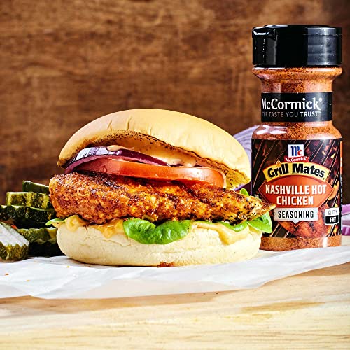 McCormick Grill Mates Nashville Hot Chicken Seasoning, 3 oz