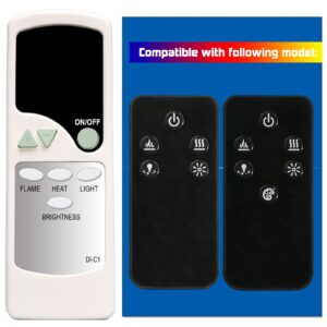 replacement remote control for dlmplex revillusion electric log set fireplace rlg20 dlg920 6909740259 rlg20br rlg20br rlg20fc rlg25 rlg25br rlg25fc dlg920