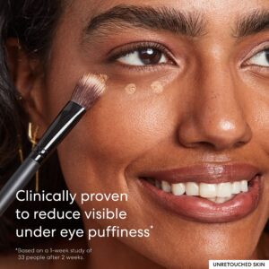 bareMinerals Complexion Rescue Brightening Under Eye Concealer with Mineral SPF 25 + Hyaluronic Acid, Ultra-Lightweight Hydrating Eye Concealer, Vegan