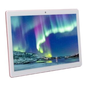 tablets, hd ips screen touch screen 32gb rom quad core for android 11 10.1 inch tablets for home (us plug)