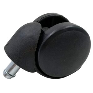 Casters 37mm50mm+ Load-Bearing 40kg Furniture Black Universal Moving Office Chair Wheel Accessories Computer Chair Wheel 2 inch Plunger Large Liner