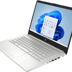 HP 14" Business Laptop Computer, Intel Quad-Core i5-1135G7 up to 4.2GHz (Beat i7-1065G7), 16GB DDR4 RAM, 512GB PCIe SSD, 802.11AC WiFi, Bluetooth, Natural Silver, Windows 11 Pro, BROAG Cable