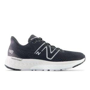 New Balance Women's W880K13 Running Shoe, Blacktop/Black/Silver Metallic, 9.5 Wide