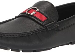 Guess Men's AUROLO Driving Style Loafer, Black 001, 12