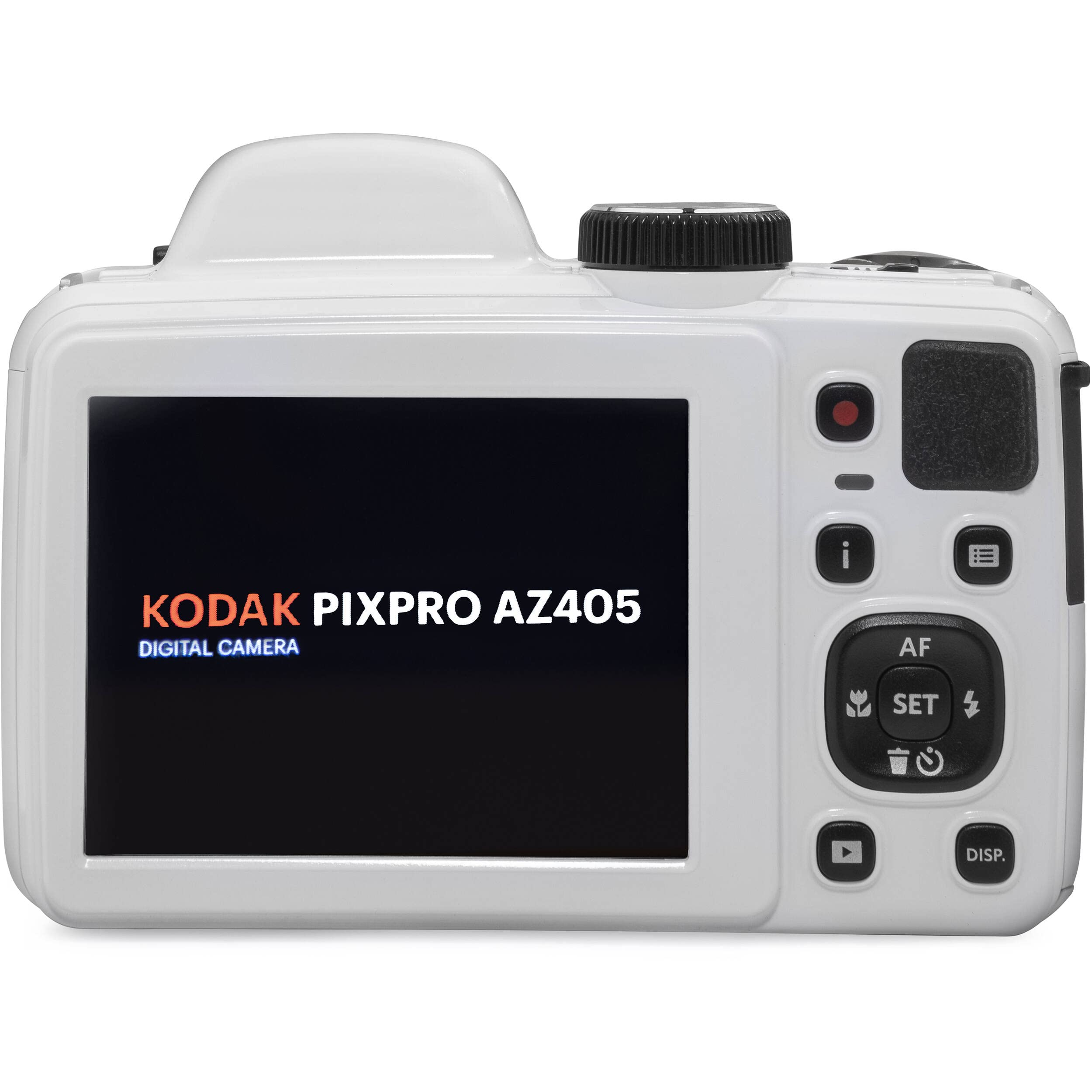 Kodak PIXPRO AZ405 Digital Camera + 64GB Memory Card + Camera Case (White)