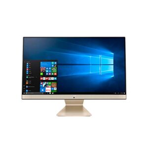 asus all-in-one desktop pc, 23.8” fhd anti-glare display, intel pentium gold 7505 processor, 8gb ddr4 ram, 512gb pcie ssd, windows 10 home, kensington lock, v241ea-db003