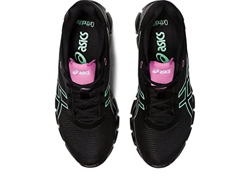 ASICS Women's Gel-Quantum Lyte II Sportstyle Shoes, 10, Black/ICE Green