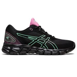 ASICS Women's Gel-Quantum Lyte II Sportstyle Shoes, 10, Black/ICE Green