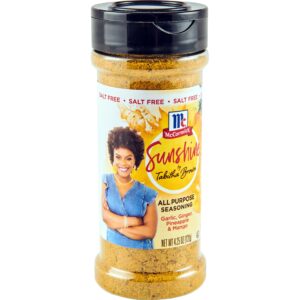 mccormick sunshine all purpose seasoning by tabitha brown, 4.25 oz