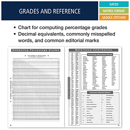 Elan Publishing Company Academic Calendar - 13 Months (July 2023 - July 2024) 7" X 10" Saddle-Stitched Dated for 2023-2024 Academic Year