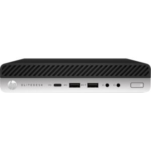 hp elitedesk 705 g4 desktop mini pc, ryzen 5 pro 2400ge 3.2ghz, 16gb ddr4 ram, 256gb nvme m.2 ssd, radeon vega graphics 11, usb type c, wifi, windows 10 pro (renewed)